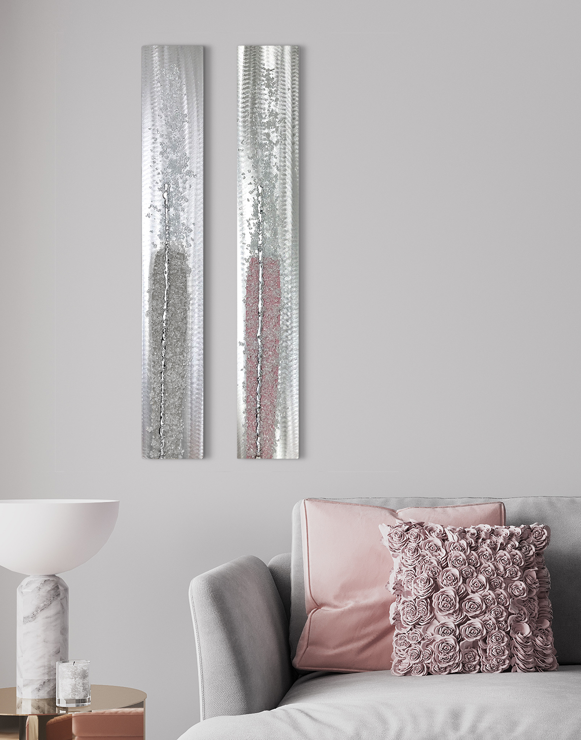 Clearance - Silver Wall Art, Contemporary Art UK